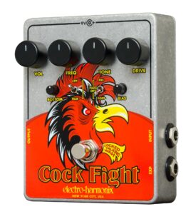 electro-harmonix cock fight cocked talking wah pedal