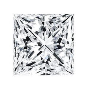 Venetia Top Grade 1.5 Carat Supreme Realistic Princess Cut Solitaire Simulated Diamond Ring Platinum Plated 925 Silver cz cubic zirconia swarovski 1sq8