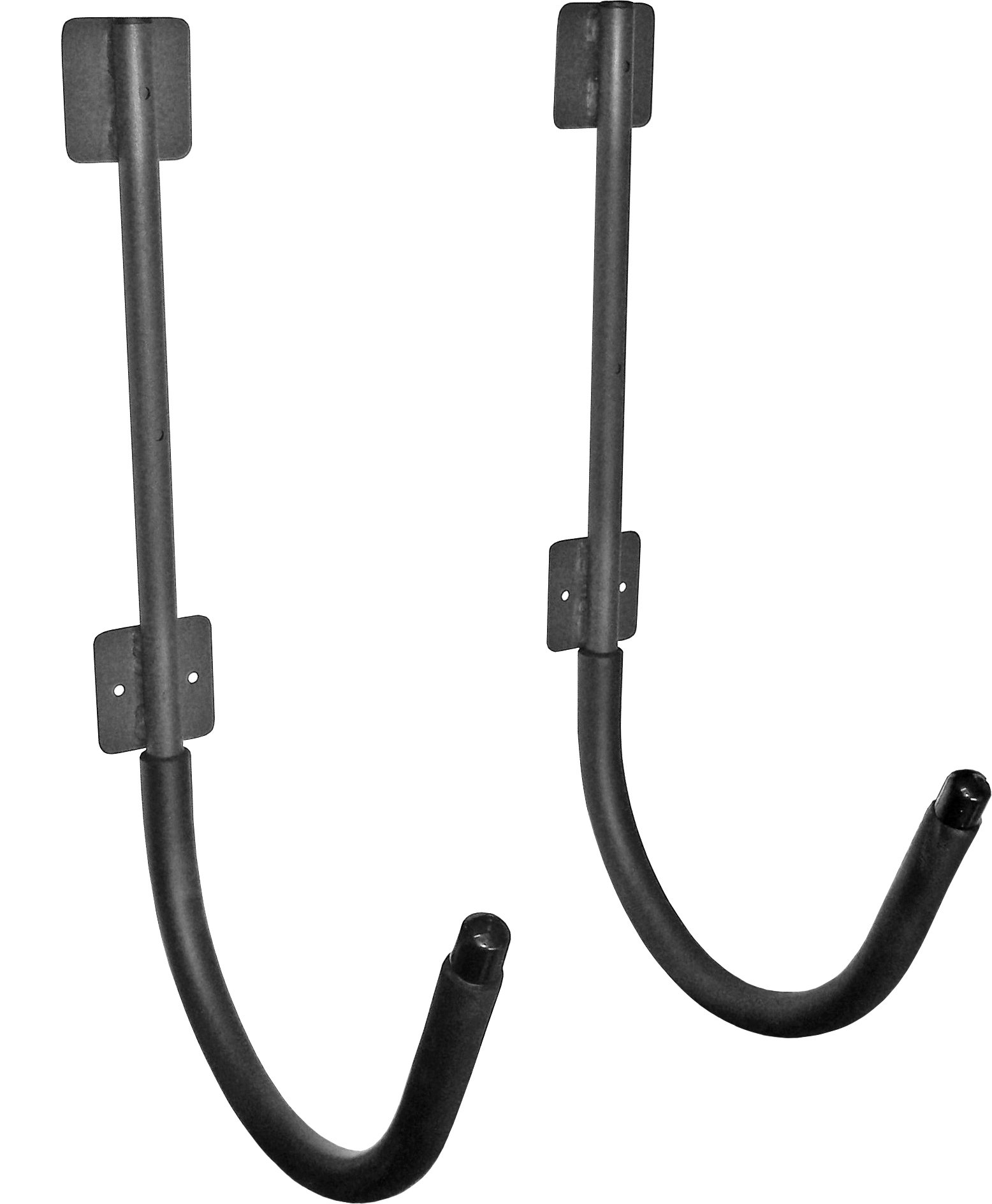 Shoreline Marine Steel Construction Kayak Wall Hangers, Multi, One Size (SLPGKH500), Black