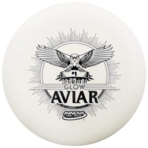 innova dx glow aviar putt & approach golf disc - 173-175g