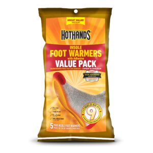 hothands insole foot warmer -individually packed - 10 pairs