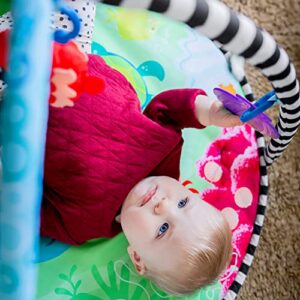 Baby Einstein Sea Floor Explorers 2-in-1 Water Mat Portable Tummy Time Activity Play Gym