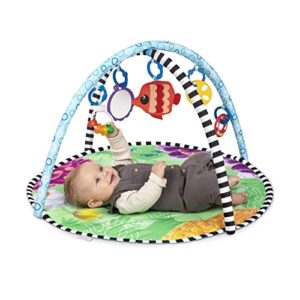 Baby Einstein Sea Floor Explorers 2-in-1 Water Mat Portable Tummy Time Activity Play Gym