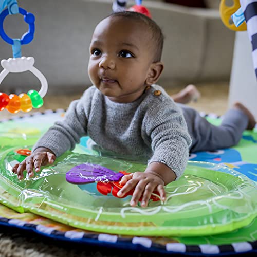 Baby Einstein Sea Floor Explorers 2-in-1 Water Mat Portable Tummy Time Activity Play Gym