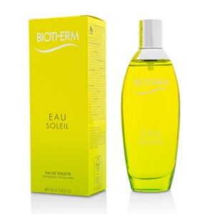 biotherm eau de toilette spray, soleil, 3.38 ounce