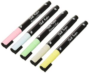 american crafts 340290 chalk marker pastels 5 pack