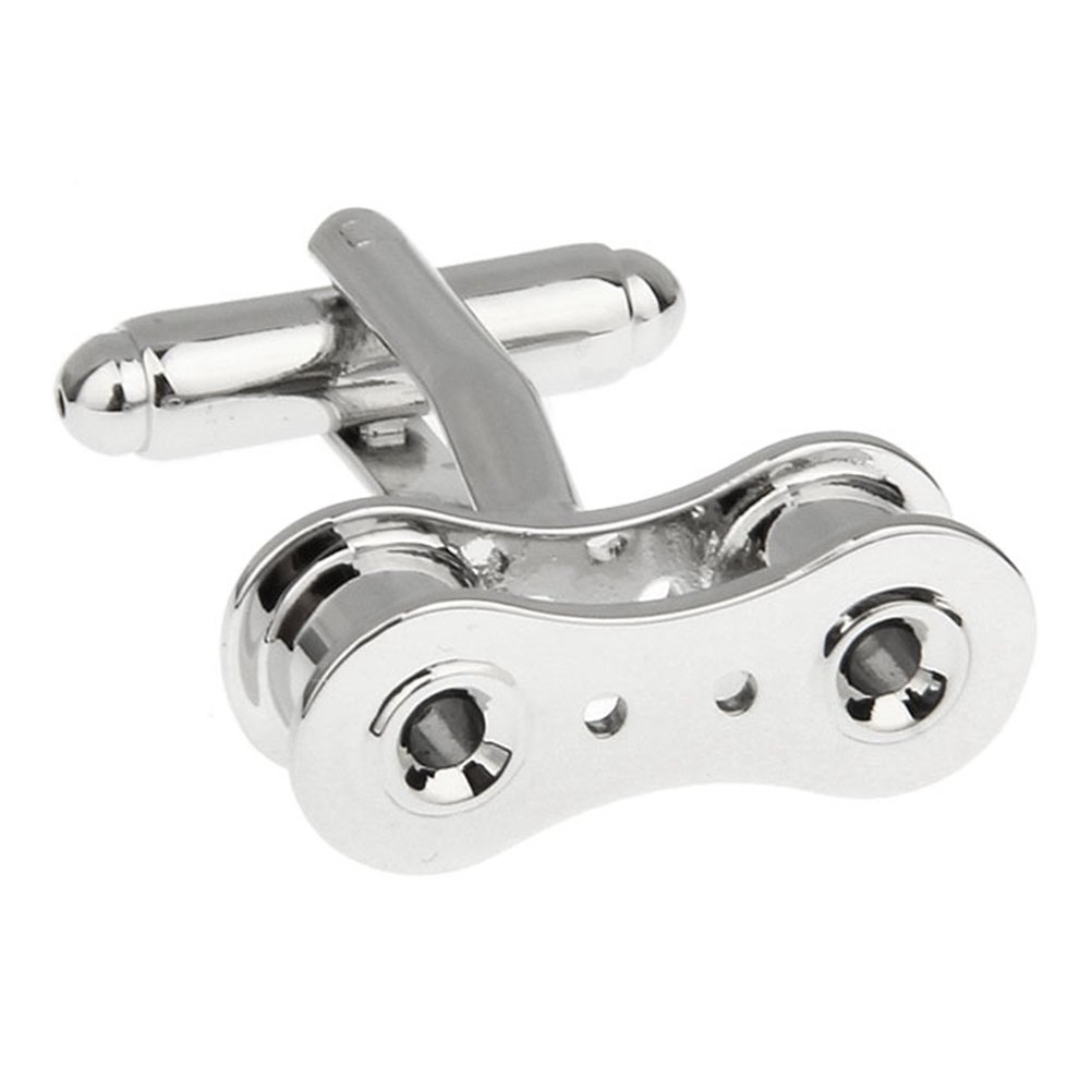 Chain Link Cufflinks Cuff Links Bike Biker Motorcycle Mechanic Cyclist Bicycle