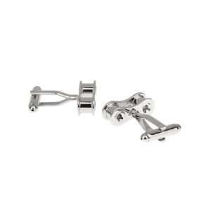 Chain Link Cufflinks Cuff Links Bike Biker Motorcycle Mechanic Cyclist Bicycle