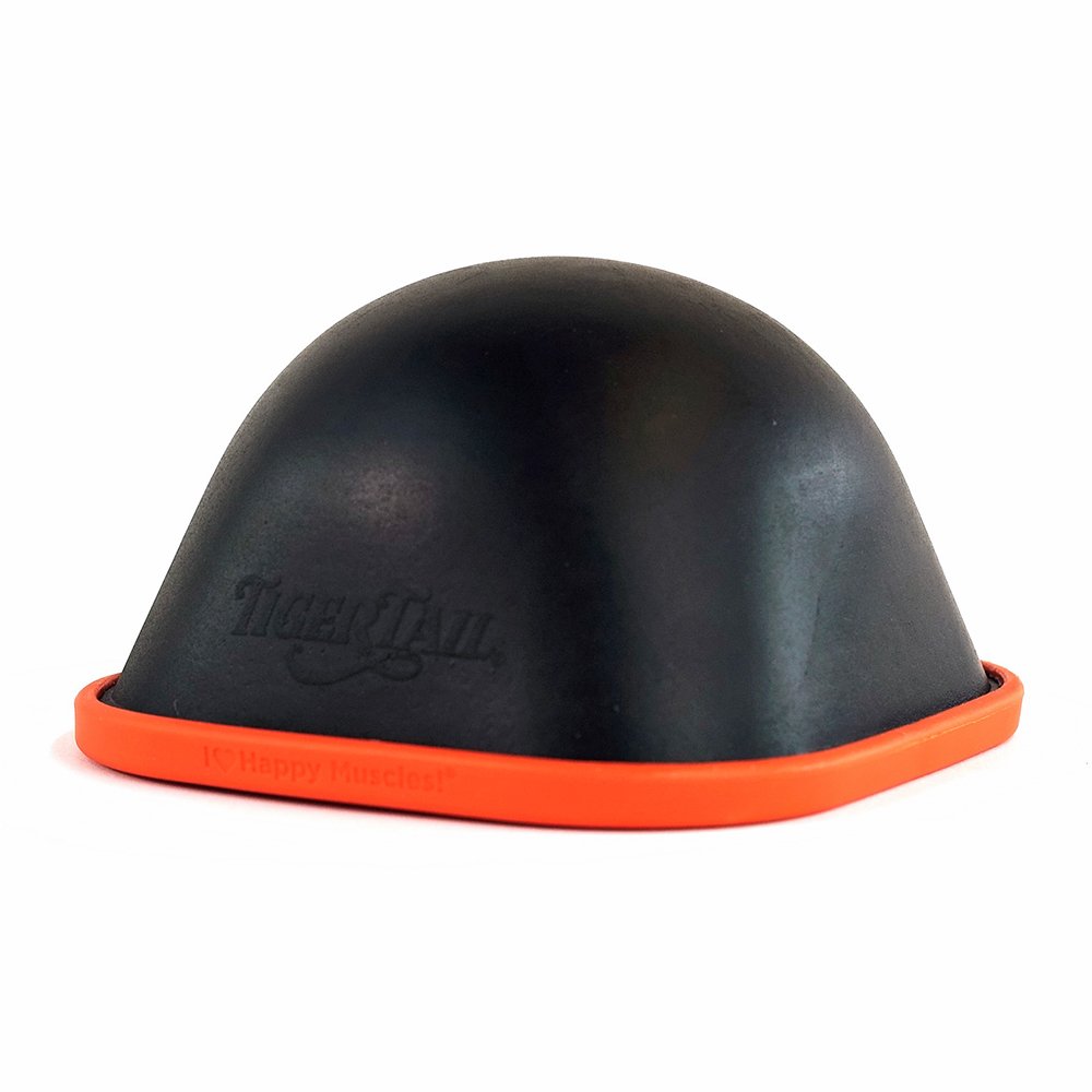 Tiger Tail Curve Ball - High Density Stationary Muscle Release for Back, Legs, Glutes, Hips, Psoas, Shoulders - Deep Tissue & Myofascial Release - Comforting Physical Therapy for Floor, Wall, or Chair