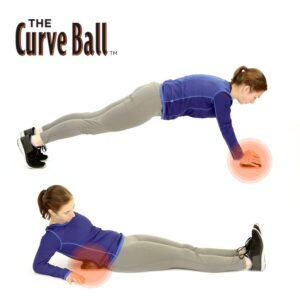 Tiger Tail Curve Ball - High Density Stationary Muscle Release for Back, Legs, Glutes, Hips, Psoas, Shoulders - Deep Tissue & Myofascial Release - Comforting Physical Therapy for Floor, Wall, or Chair