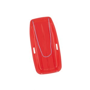 superio long kids snow sled (red)