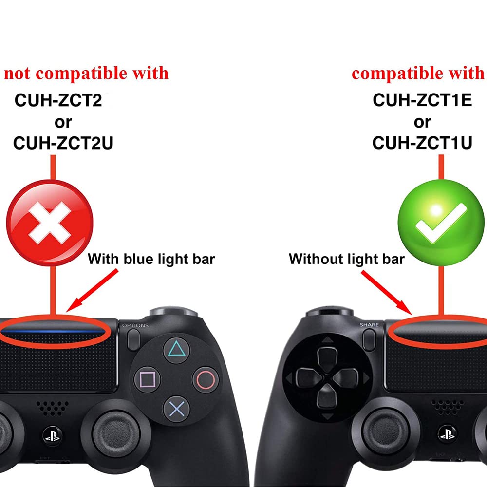 MPF Products 1300mAh LIP1522 Battery Replacement Compatible with Sony Playstation 4 PS4 Dualshock 4 Wireless Controller CUH-ZCT1E, CUH-ZCT1H, CUH-ZCT1H/B, CUH-ZCT1H/R, CUH-ZCT1U