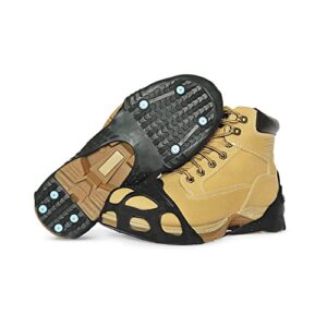 due north all purpose industrial ice cleats for men & women - traction aids for walking & working on snow/ice - 16 spikes