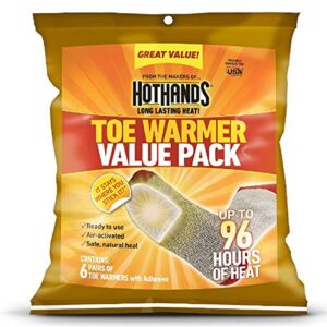 HotHands Adhesive Toe Warmer 36 Pair Value Pack