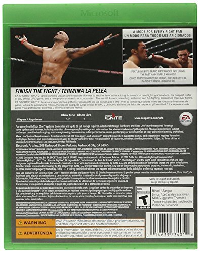 EA Sports UFC 2 - Xbox One