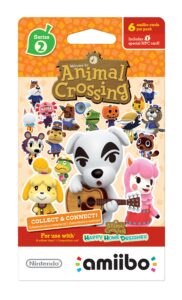 nintendo animal crossing amiibo cards series 2 (6-pack) - wii u