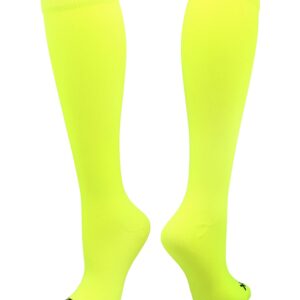 TCK Krazisox Neon Over the Calf (Neon Yellow, Small)