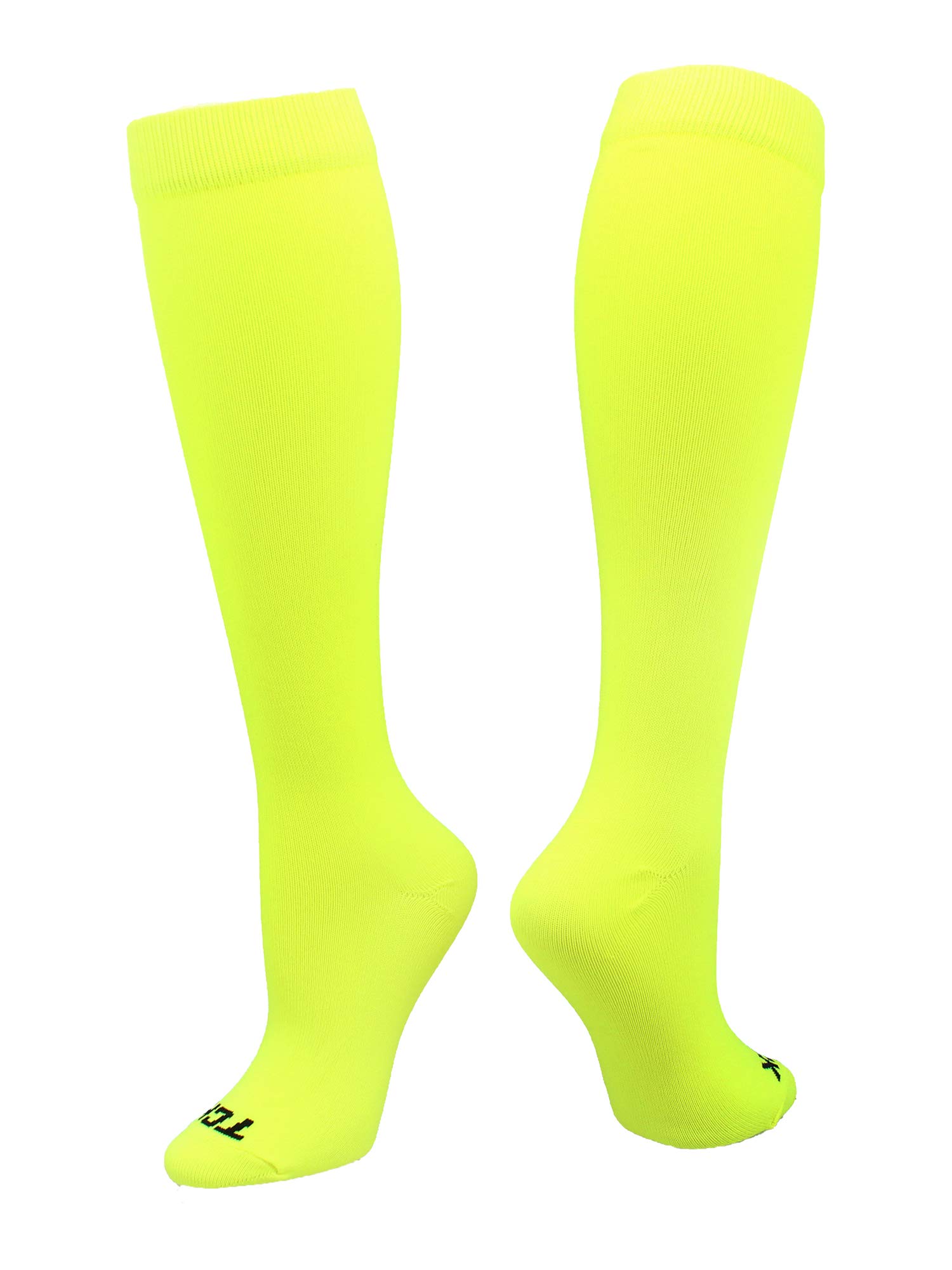 TCK Krazisox Neon Over the Calf (Neon Yellow, Small)