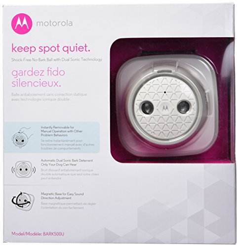 Motorola BARK500U Shock-Free No-Bark Indoor Ultrasonic Bark Deterrent