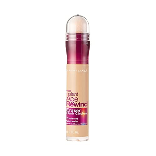 Maybelline Instant Age Rewind Eraser Dark Circles Treatment Concealer, Light 0.2 oz (Pack of 2)