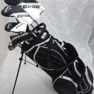 Mens Callaway Complete Golf Set - Clubs Driver, Fairway Wood, Hybrid, Irons, Putter Stand Bag Reg Flex