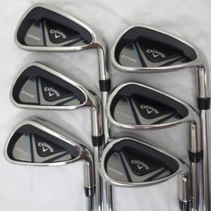 Mens Callaway Complete Golf Set - Clubs Driver, Fairway Wood, Hybrid, Irons, Putter Stand Bag Reg Flex