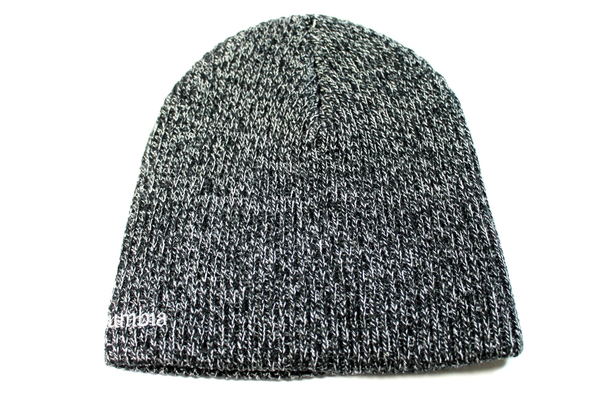 Columbia Unisex Adult Cuff Big Bonanza Black Knit Beanie Hat OS