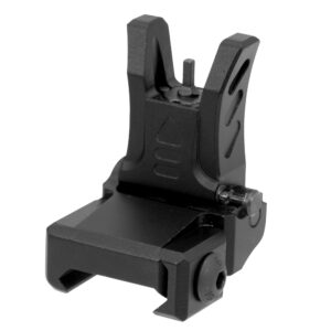 utg super slim flip-up front sight , black