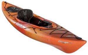 old town canoes & kayaks dirigo 106 recreational kayak, sunrise, 10 feet 6 inches