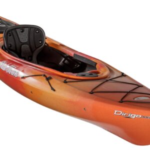 Old Town Canoes & Kayaks Dirigo 106 Recreational Kayak, Sunrise, 10 Feet 6 Inches