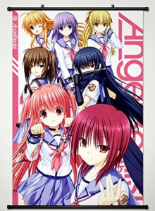 angel beats! wall scroll poster fabric painting for anime key roles 061 s