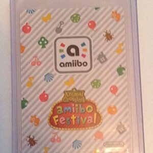 Nintendo Animal Crossing amiibo Festival Card Stitches