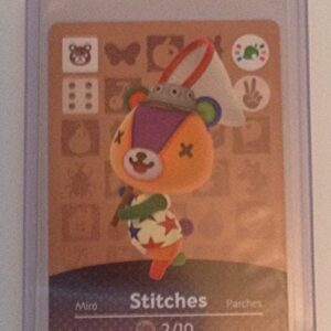 Nintendo Animal Crossing amiibo Festival Card Stitches