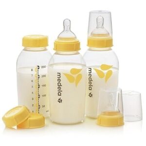 medela breastmilk bottle set, bpa-free 8oz 1set