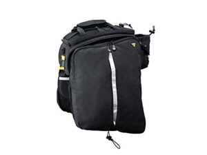 topeak mtx trunk bag exp with panniers, black, one size (tt9647b)