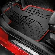 bmw 51472365855 x line all-weather floor mats for f48 x1 (set of 2 front mats)