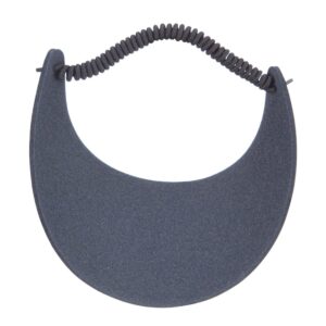 Otto Caps Fabric Foam Sun String Visor, Navy