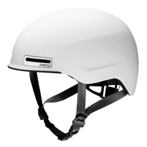 smith maze bike helmet matte white l