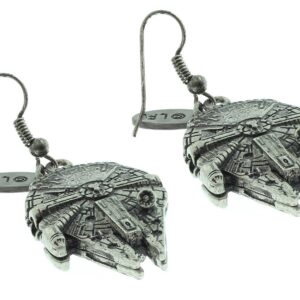 Star Wars Millennium Falcon 3D Dangle Earrings