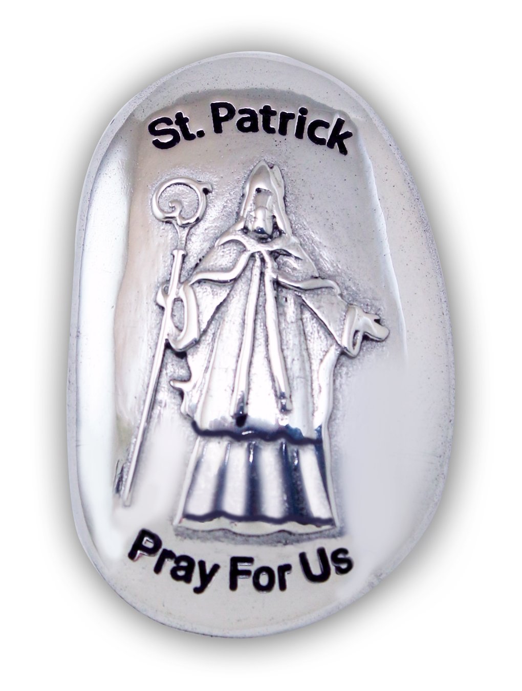 Cathedral Art (Abbey & CA Gift St. Patrick Patron Saint Thumb Stone, Multi