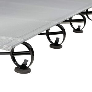 therm-a-rest cot coaster, 6-pack, black