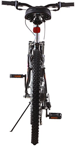 TITAN Trail 21-speed Suspension Women's Mountain Bike, 17-Inch Frame, Black and Teal