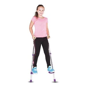 Original Walkaroo Wee Balance Stilts Lite (Aluminum) for Active Play with Adjustable Height for Little Kids & Beginners Ages 4 and up to 110lbs