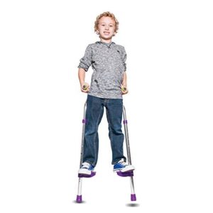 Original Walkaroo Wee Balance Stilts Lite (Aluminum) for Active Play with Adjustable Height for Little Kids & Beginners Ages 4 and up to 110lbs