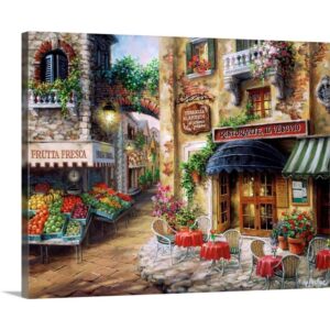 canvas on demand buon appetito canvas wall art print by nicky boehme, contemporary, home decor, artwork, 30"x24"