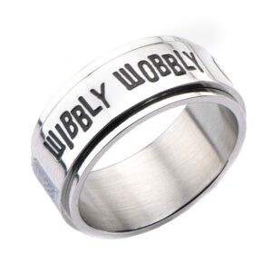 doctor who wibbly wobbly timey wimey spinner ring (7)