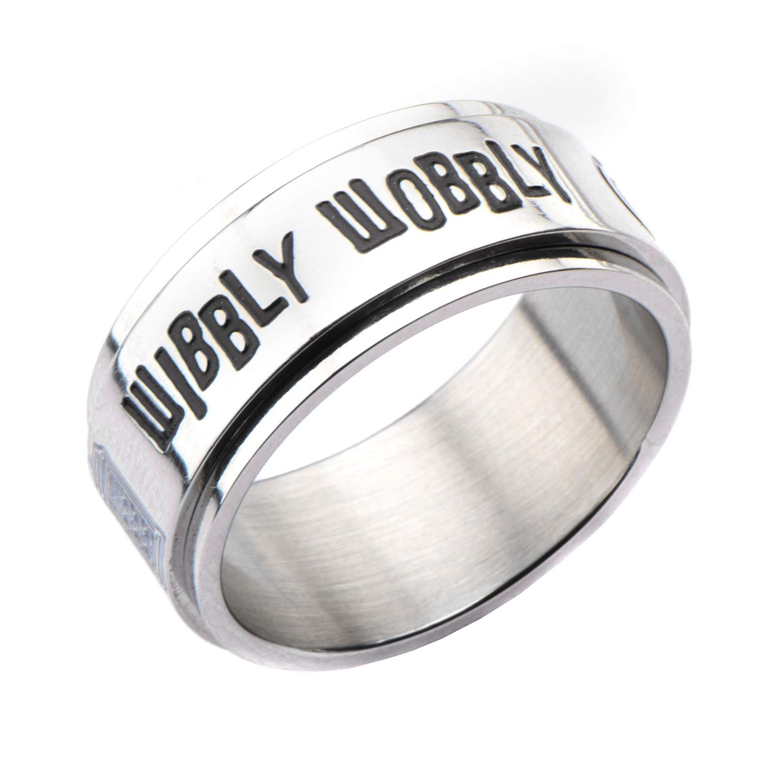 Doctor Who Wibbly Wobbly Timey Wimey Spinner Ring (9)