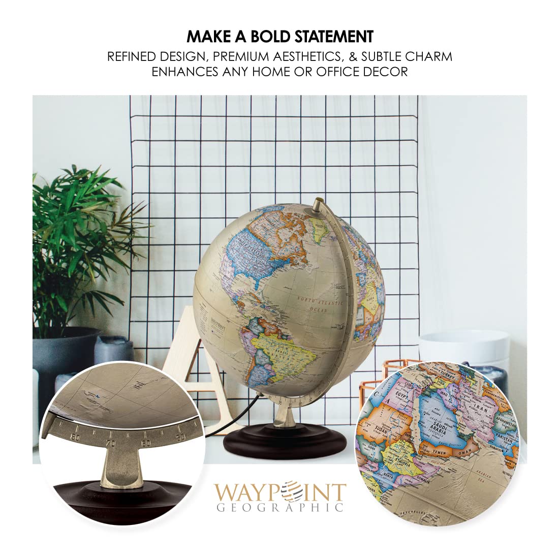 Waypoint Geographic Ambassador Illuminated Globe