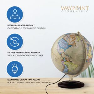 Waypoint Geographic Ambassador Illuminated Globe