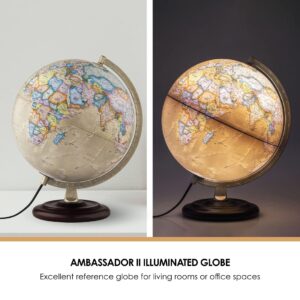 Waypoint Geographic Ambassador Illuminated Globe